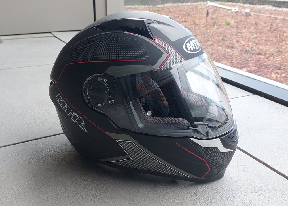 Töff-Integralhelm MTR – Grösse S, stylisch & sicher (Neu (gemäss ...