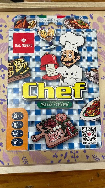 Chef Piatti italiana Brettspiel Kartenspiel (Gebraucht) in Therwil für ...