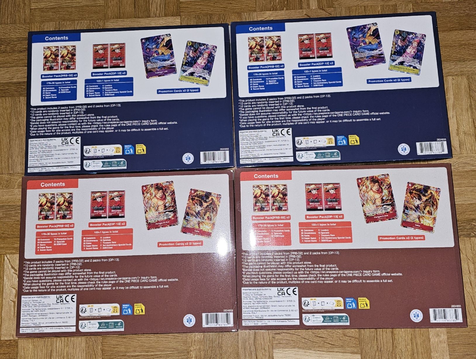 One Piece Card Game Pack Box IB06 & IB05 🏴󠁧󠁢󠁥󠁮󠁧󠁿 (Neuf (Voir ...