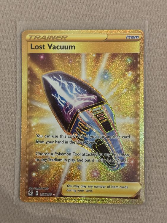 Pokémon Lost Vacuum (Secret) 217/196 Lost Origin (Neu (gemäss ...