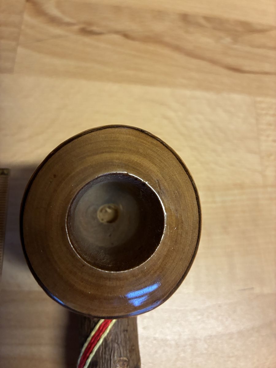 Pipe artisanale en bois véritable, décor rustique. (D'occasion) à Les ...