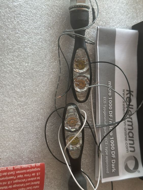 Kellermann Micro 1000 DF Dark Blinker, Neuwertig! Top! (Gebraucht) in Hefenhofen für CHF 70 ...
