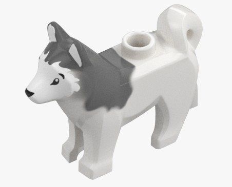 LEGO Minifigur Tier Hund (Art-Nr. 6076467) (Neu (gemäss Beschreibung ...