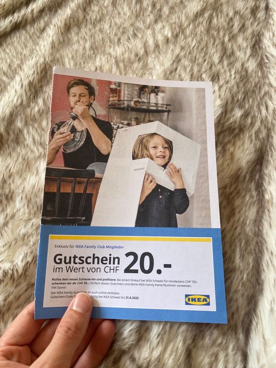 Gutschein 20.- Ikea für Ikea Family Club Mitglieder ab 150.- | Kaufen ...