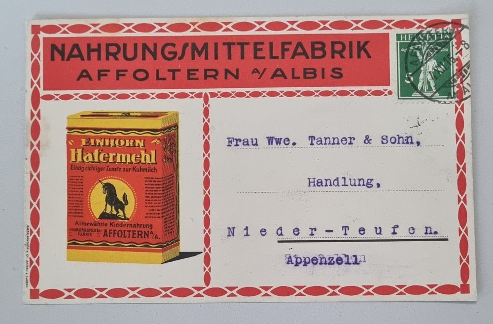 Werbekarte Affoltern am Albis | Kaufen auf Ricardo