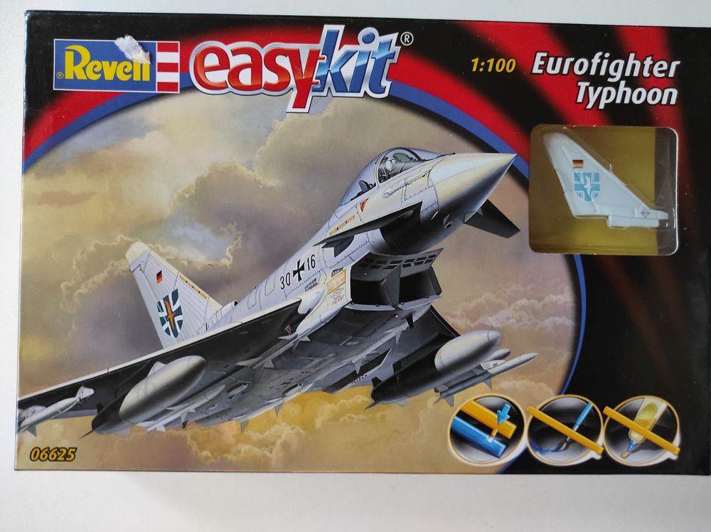 Eurofighter Typhoon Luftwaffe (Easykit) von Revell 1/100 (Neu und ...