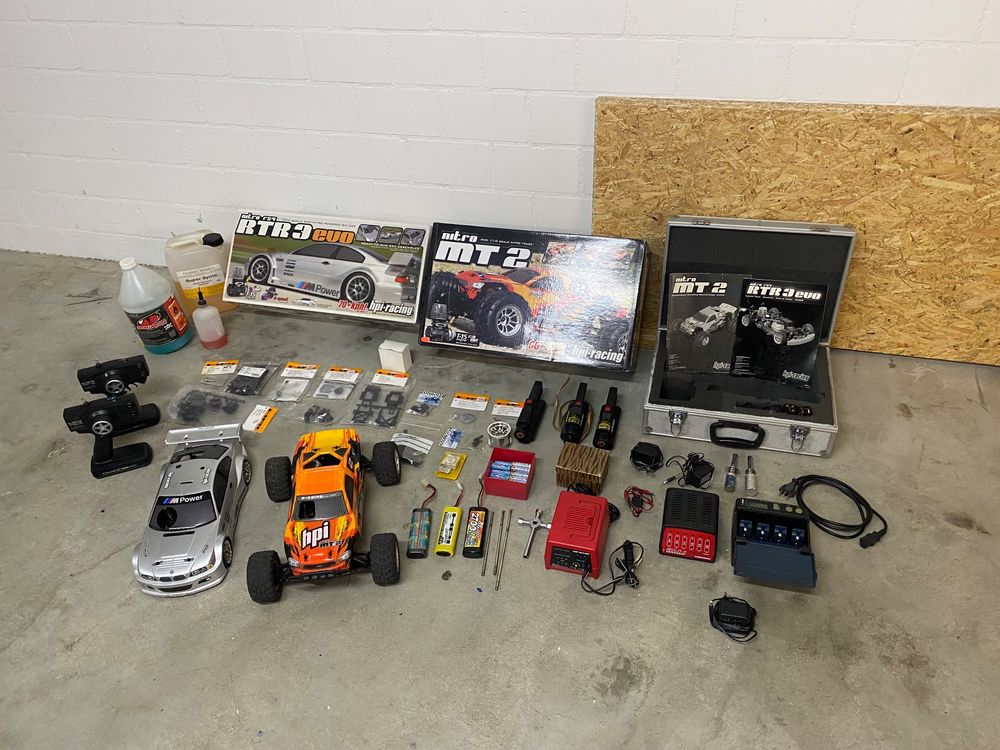 Zwei HPI RC Cars Verbrenner (Defekt) in Büsserach für CHF 280 – nur Abholung auf Ricardo kaufen