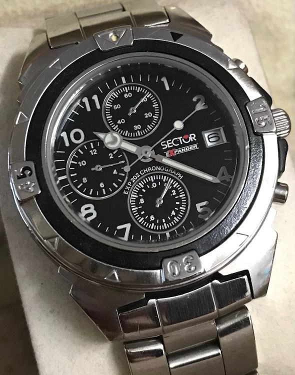 SECTOR Chronograph Herrenuhr ( Quartz / 40 mm ) (Gebraucht) in ...