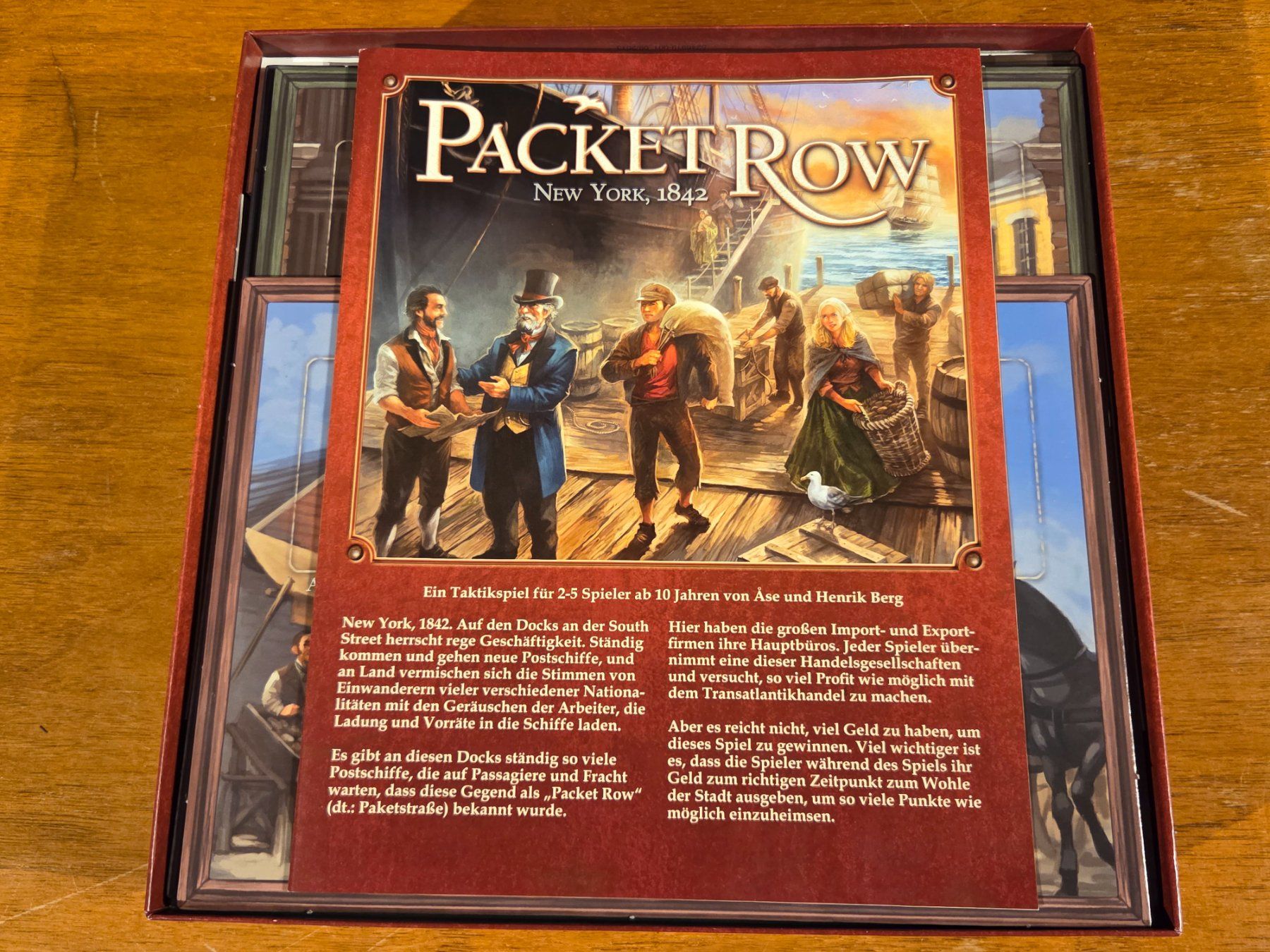 PACKET ROW (für 2-5 Spieler / ab 10 Jahren / 45-75 Min.) (Gebraucht) in ...