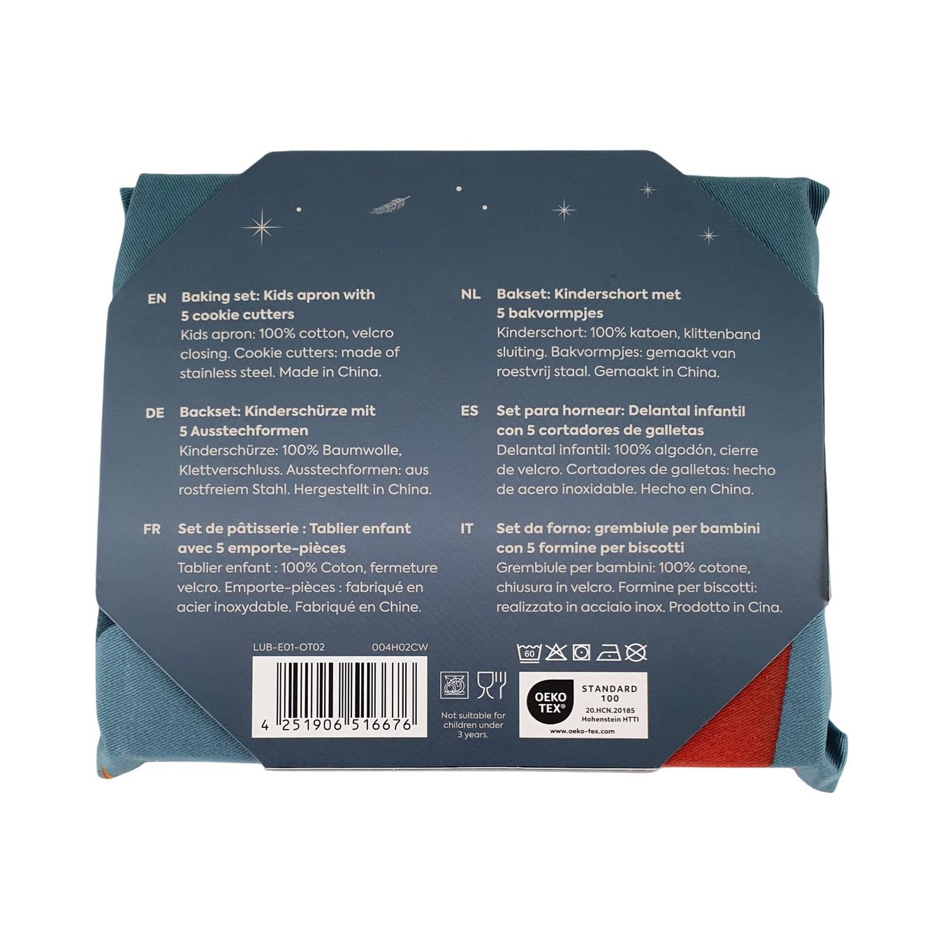 Back-Set | Kinderschürze + 5 Ausstechformen | Ab 3 Jahren (Gebraucht ...