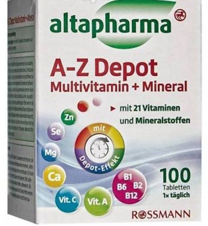 Altapharma A-Z Depot Multivitamin - 100 Tabletten | Kaufen auf Ricardo