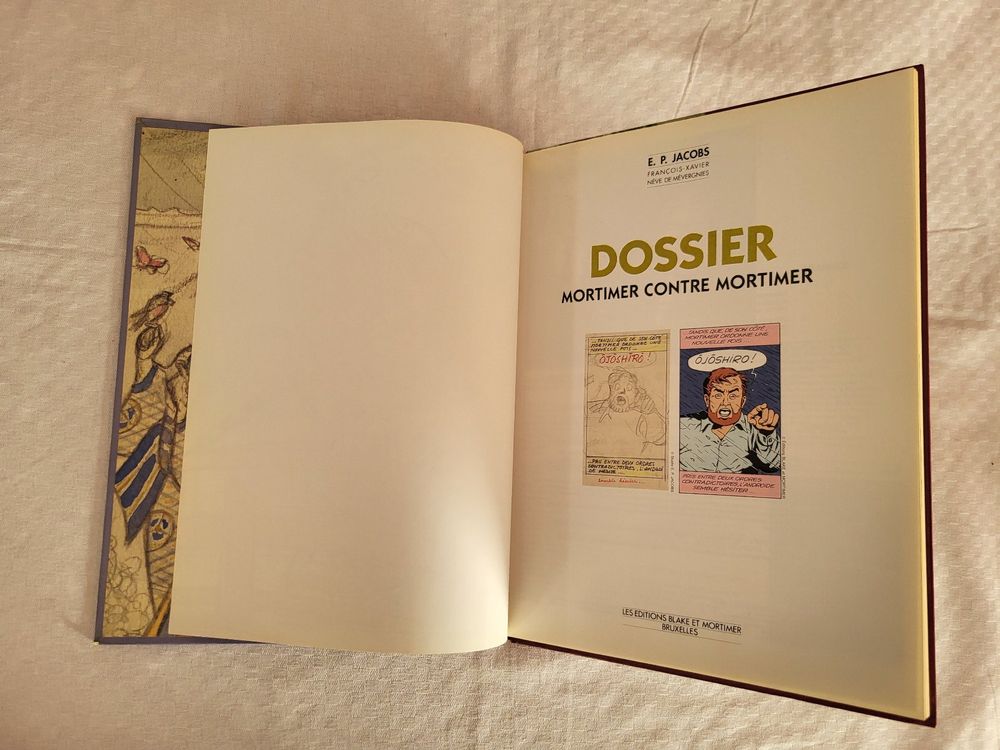 BLAKE & MORTIMER: DOSSIER MORTIMER CONTRE MORTIMER (EO 1990) | Kaufen ...