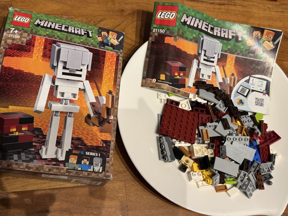Lego Minecraft Skelett Magmawürfel 21150 (Gebraucht) in Diepoldsau für ...