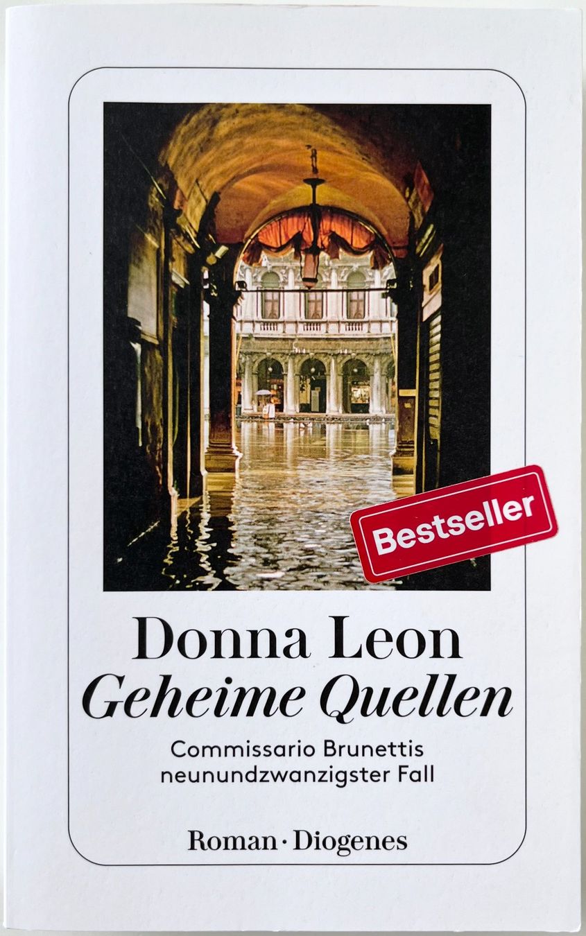 Geheime Quellen – Donna Leon – 29. Fall – Diogenes – wie neu (Neu ...