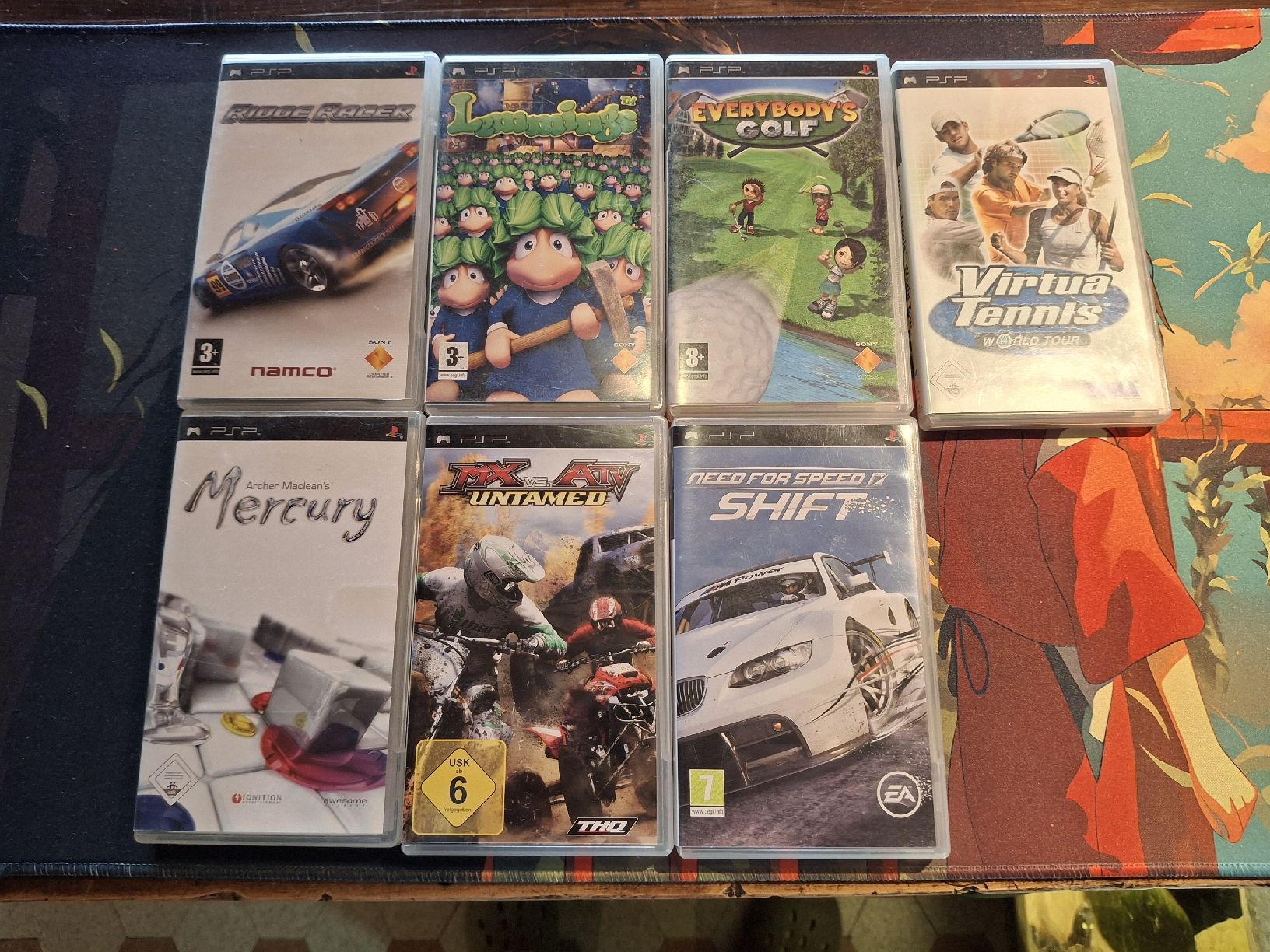 PSP Spiele Sammlung: 7 Top-Titel für deine Playstation! (Gebraucht) in ...