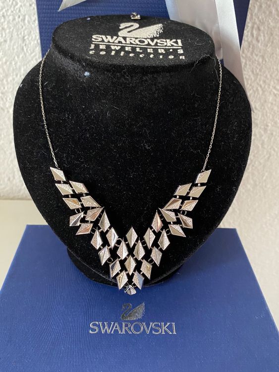Swarovski Statement Kette, original und ungetragen (Neu (gemäss Beschreibung)) in Kirchleerau ...