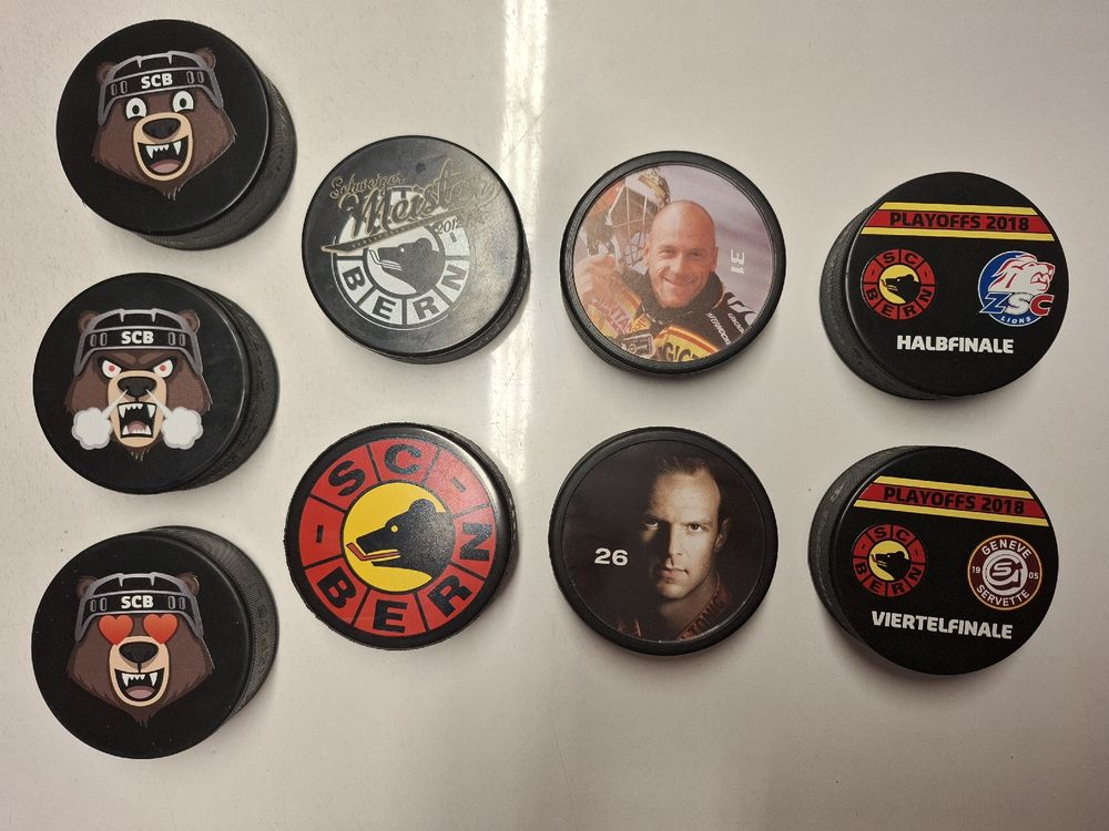 9 x PUCK SCB / SC BERN (Gebraucht) in Spiez für CHF 38 – mit Lieferung ...