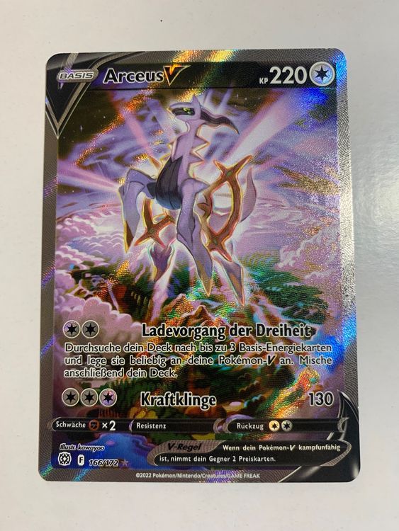 Pokemon Arceus Alt Art | Kaufen auf Ricardo