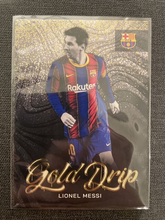 Topps Lionel Messi Gold Drip Barcelona (Neu (gemäss Beschreibung)) in ...