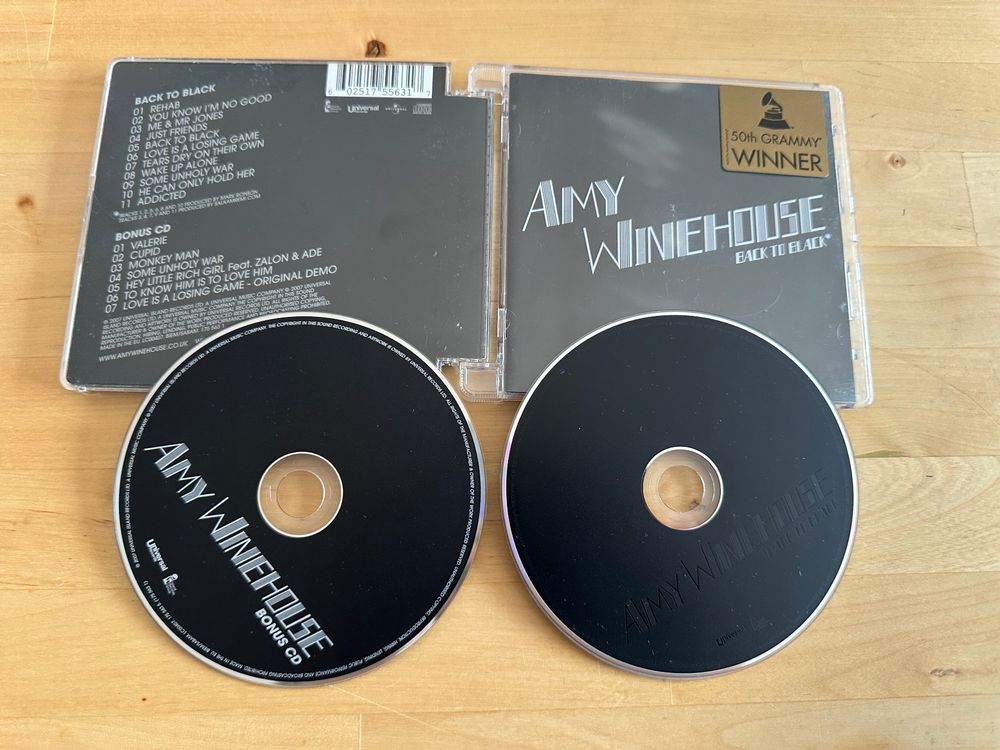 AMY WINEHOUSE Kult CD Back to Black 2 CD set Kult Top Hit (Gebraucht ...
