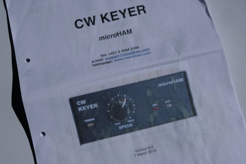 CW-Keyer + CAT Interface, USB, microHAM (Gebraucht) in Ziefen für CHF ...