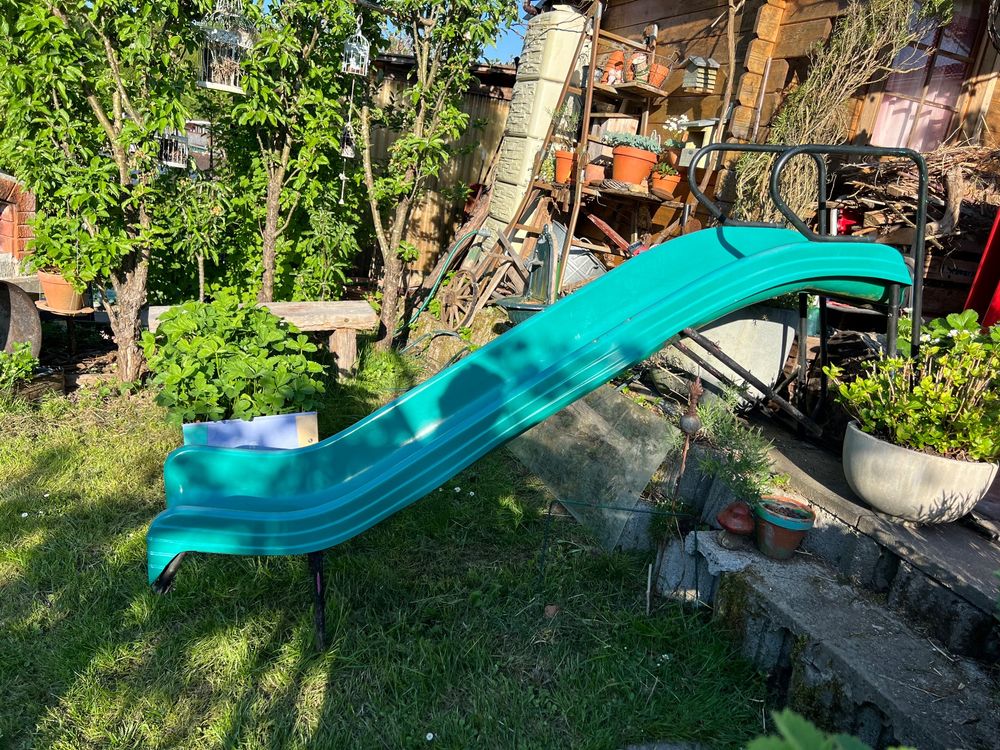 Rutschbahn Rutsche Kinderrutsche Grün (Gebraucht) in Jona für CHF 20 ...