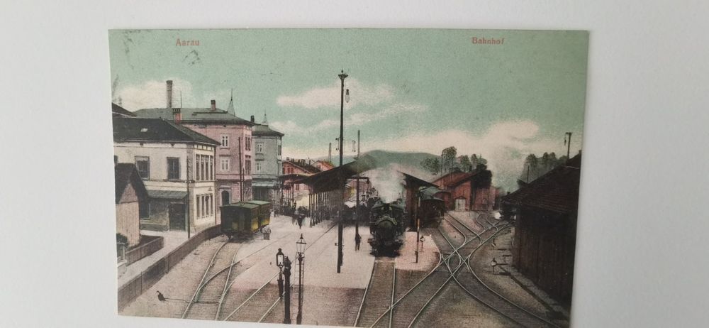 Aarau, Bahnhof1908 (Gebraucht) in Konolfingen für CHF 10 – mit Lieferung auf Ricardo kaufen