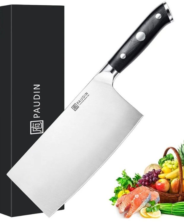 Hackmesser- Chinesisches Kochmesser 18 cm Ultra Scharfes | Kaufen auf ...