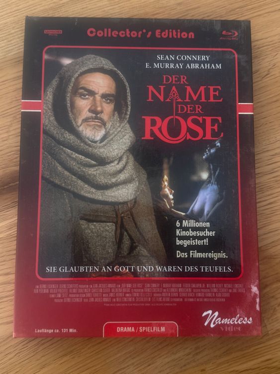 Der Name der Rose Mediabook Cover C 4K (Gebraucht) in Rothrist für CHF ...
