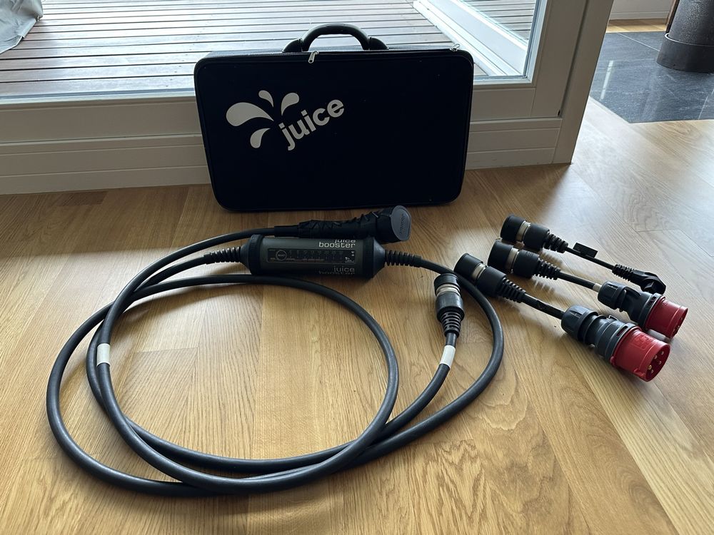 JUICE BOOSTER 2 - Basic Set Swiss + CEE16-5 Adapter (Gebraucht) in ...
