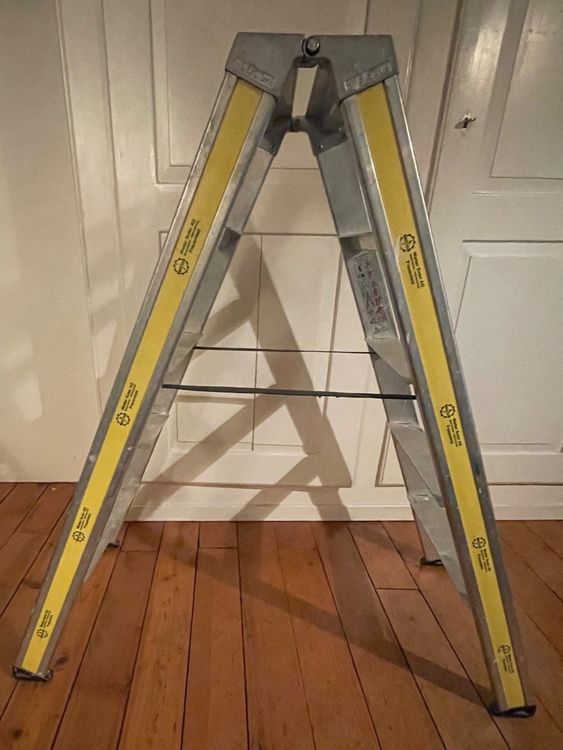 HB Systeme Typ 200 Doppelstufenleiter / Bockleiter Alu (Gebraucht) in ...