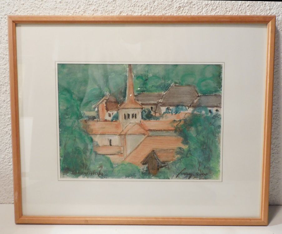 Neue Fundschätze - Kunst Zeichnung signiert (Gebraucht) in Sursee für CHF 10 – nur Abholung auf ...