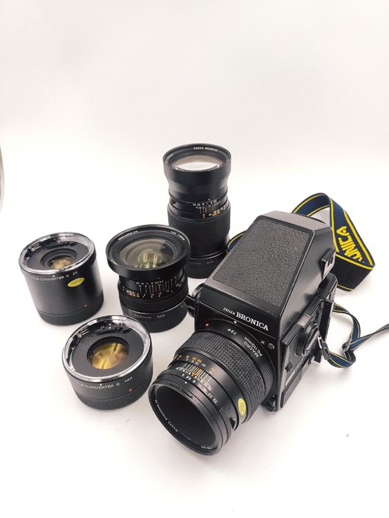 Zenza Bronica GS-1 6x7 Mittelformat Kamera mit viel Zubehör! (Gebraucht ...