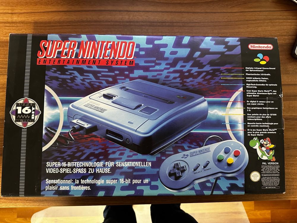 Super Nintendo Konsole mit OVP und Anleitung & Super Mario | Kaufen auf ...