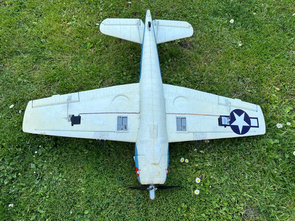 FMS Mini F6F Hellcat PnP RC Airplane/Blue 750mm | Kaufen auf Ricardo