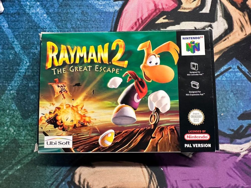 Rayman 2 The Great Escape Nintendo 64 (Gebraucht) in Giubiasco für CHF ...