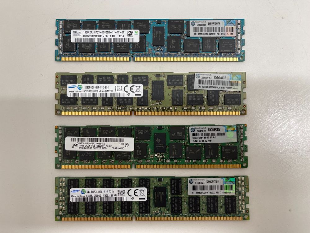 Ca 360 Ram Riegel 16-24 GB (Gebraucht) in Niederdorf für CHF 1050 – mit ...
