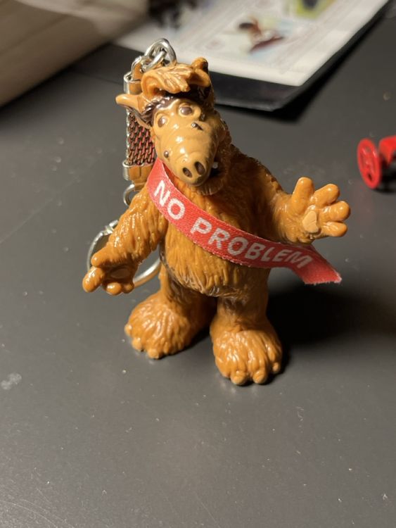 ALF Schlüsselanhänger Bully, Vintage 1988, "No Problem" (Gebraucht) in ...