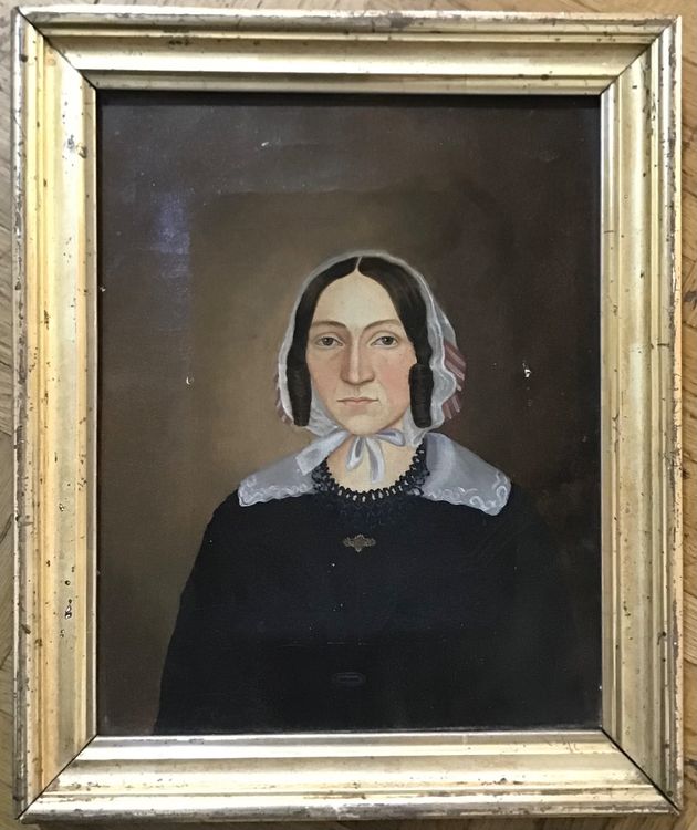 Biedermeier Gemälde von eine Dame | Kaufen auf Ricardo