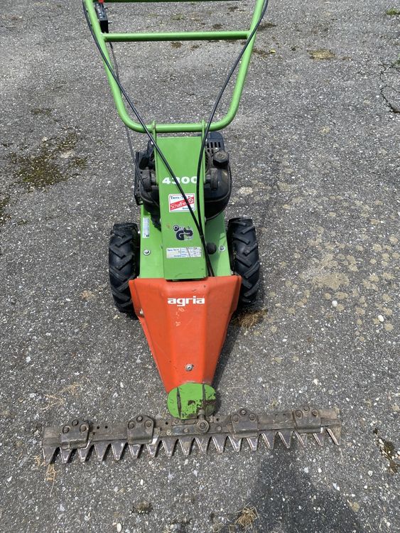 Agria 4300 Balkenmäher Motormäher Einachser (Gebraucht) in Günsberg für ...