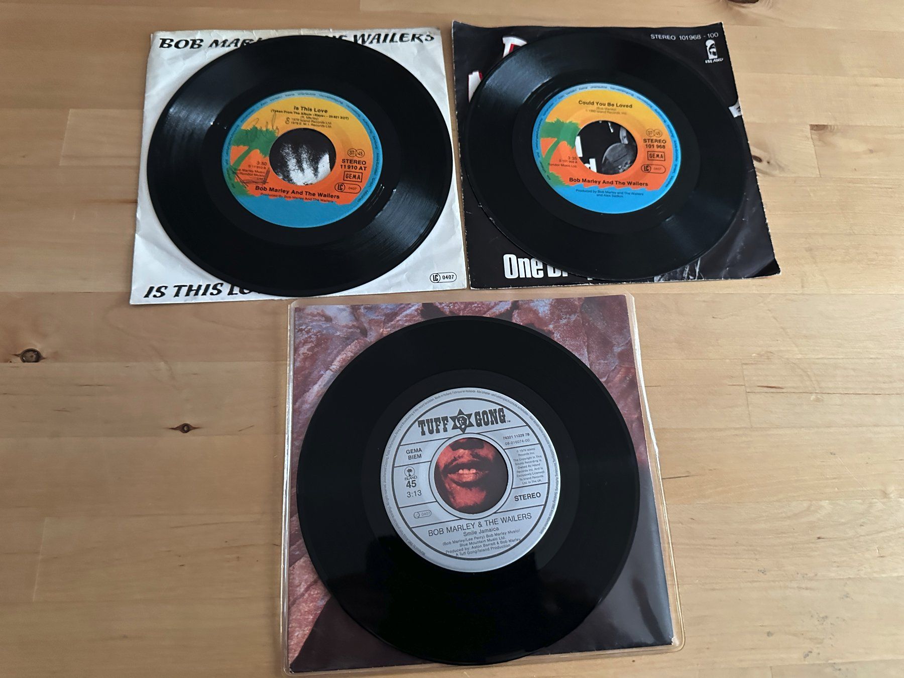 BOB MARLEY tolle Kult Singles Reggae Hit Top THE WAILERS (Gebraucht) in ...