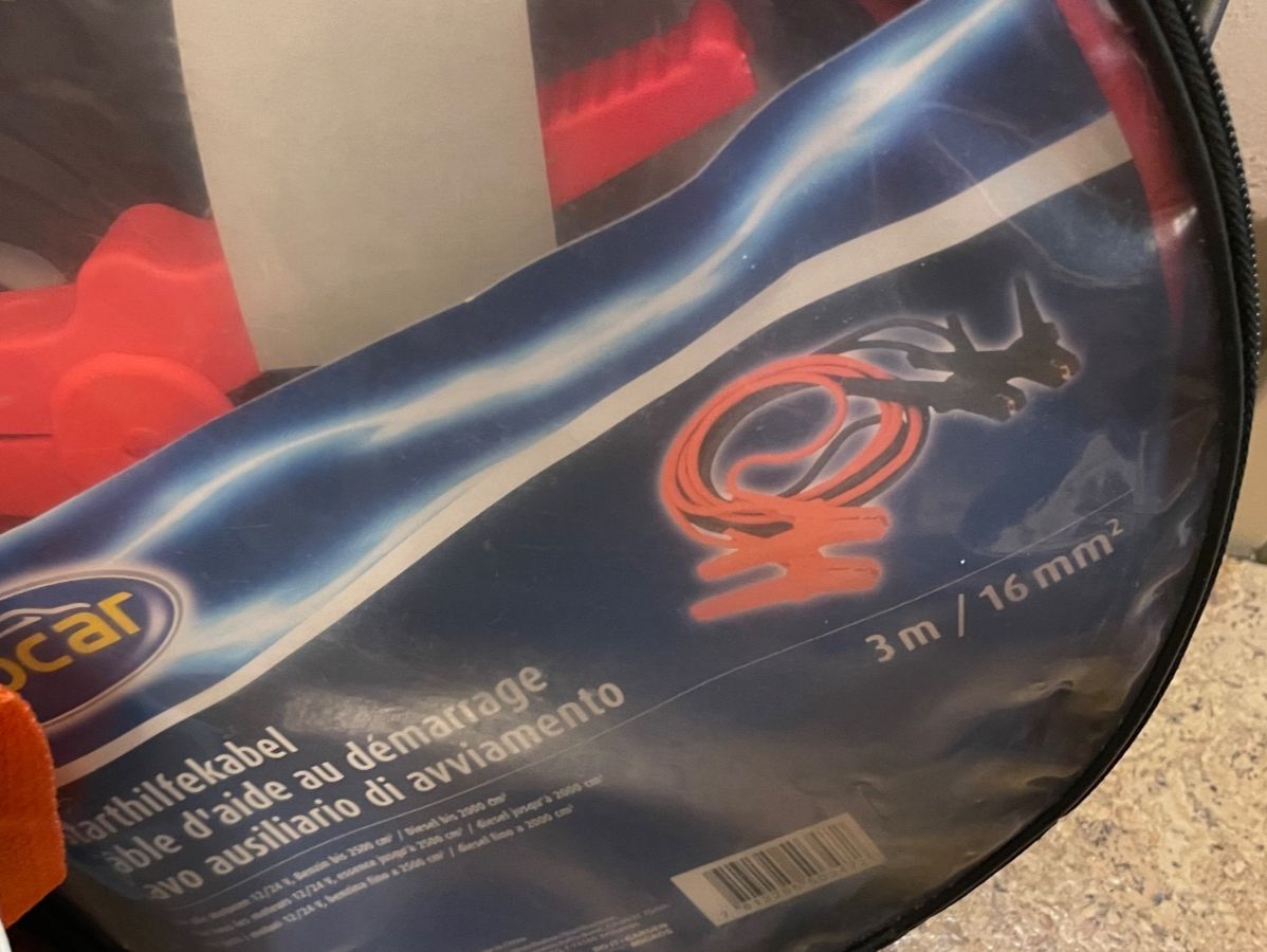Starthilfekabel 12/24V, Benzin bis 2500, Diesel bis 2000 cm3 (Neu (gemäss Beschreibung)) in ...