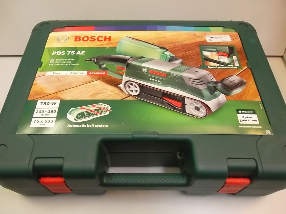 Bosch Bandschleifer PBS 75 AE (neu) (Neu (gemäss Beschreibung)) in ...