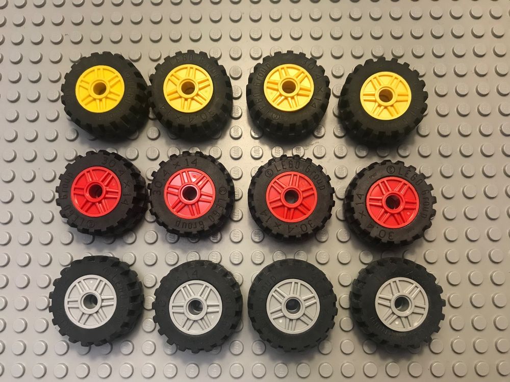 Lego Räder 12 Stück 30.4x14 | Kaufen auf Ricardo