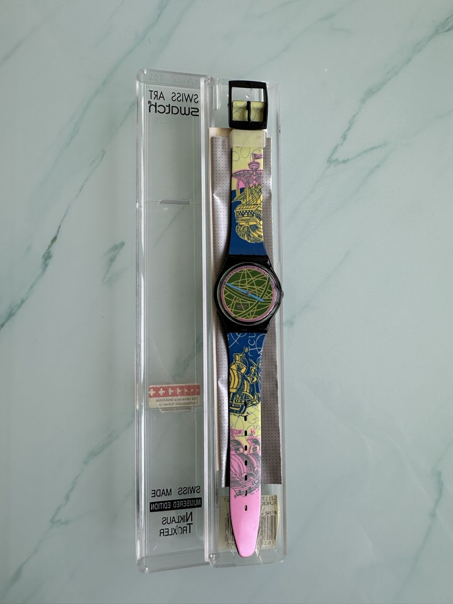 Swatch Gent “Christopher Columbus” – Vintage 1991 – NOS (Gebraucht) in ...