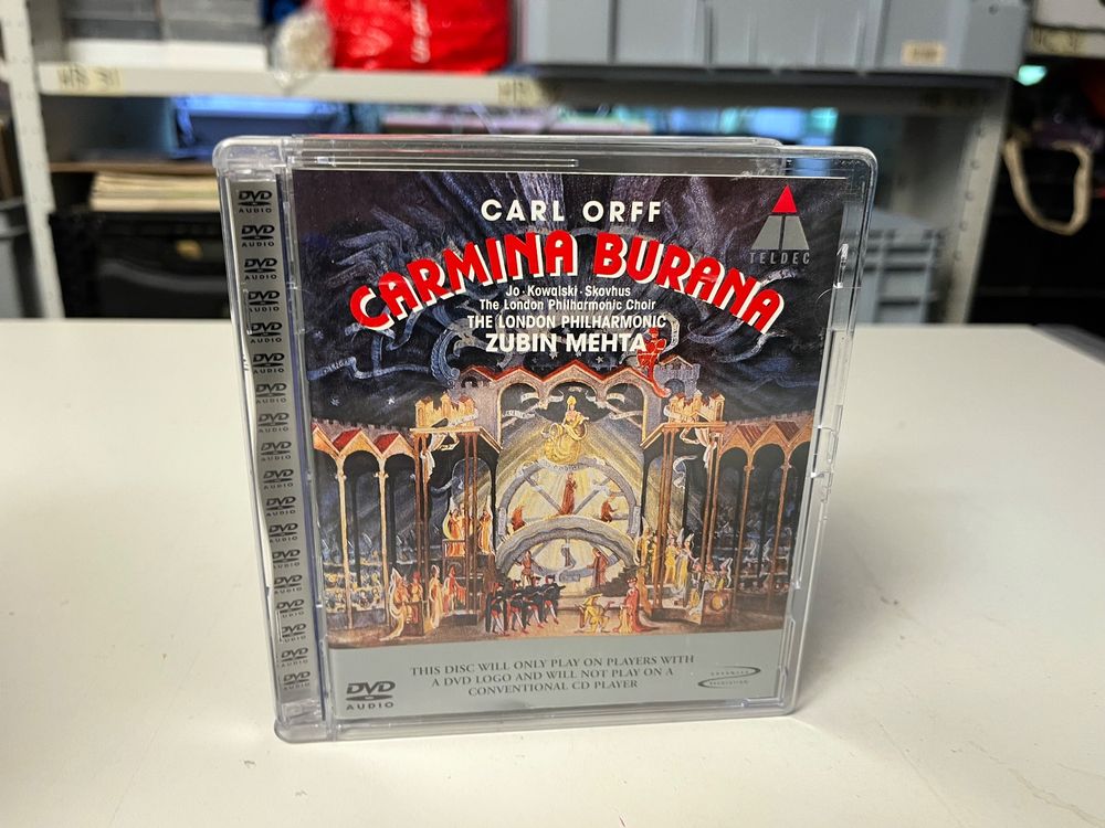 Carl Orff - Carmina Burana - DVD-Audio - SRA01B (Gebraucht) in Küsnacht ...