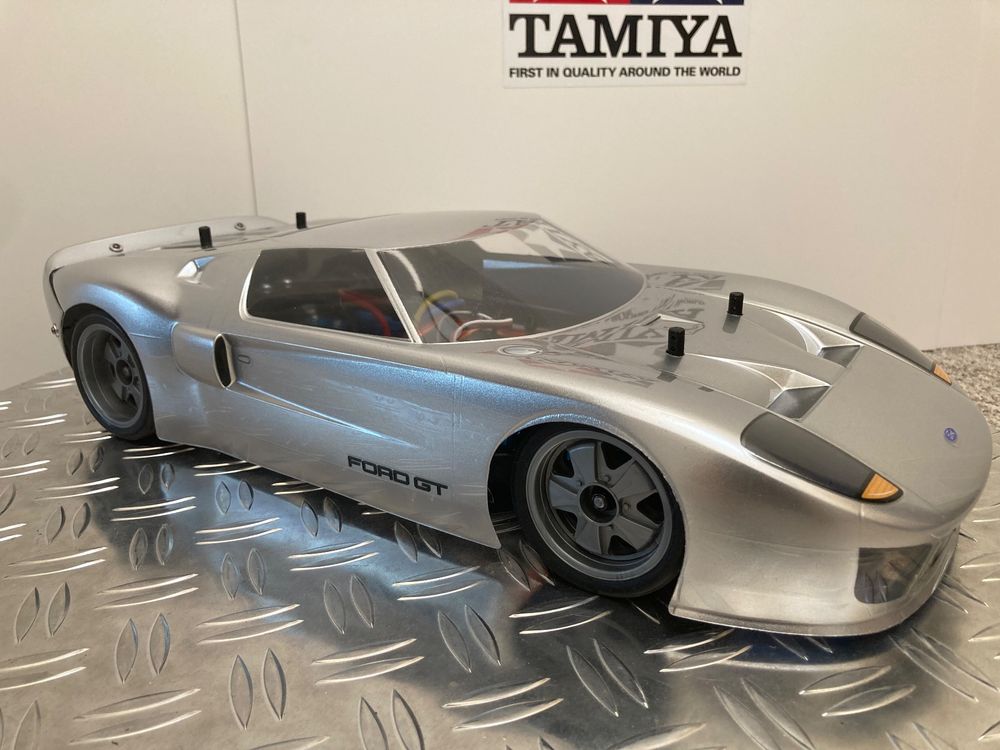 Tamiya TT-02D Ford GT40 Series (silber) mit Top Tuning NEU! (Neu (gemäss Beschreibung)) in ...