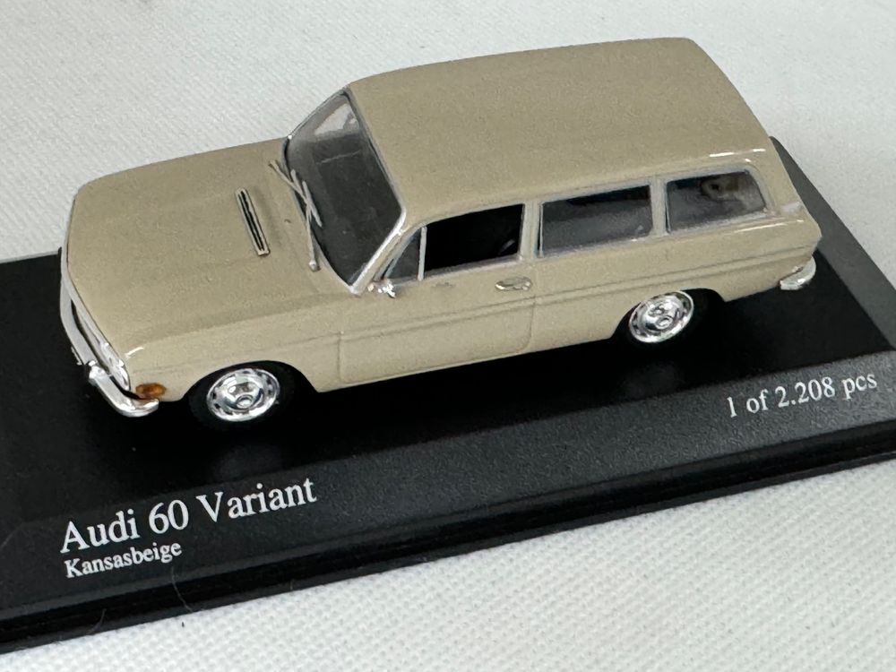 Audi 60 Variant beige Minichamps 1:43 (Gebraucht) in Luzern für CHF 49. ...