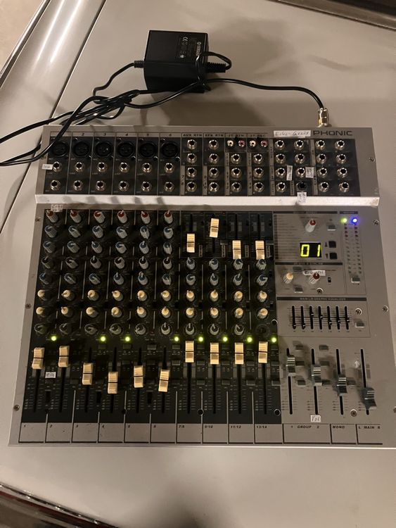 Phonic Mischpult MM1805X – Ideal für Musikprojekte!🎵🎧 (51) (Gebraucht ...