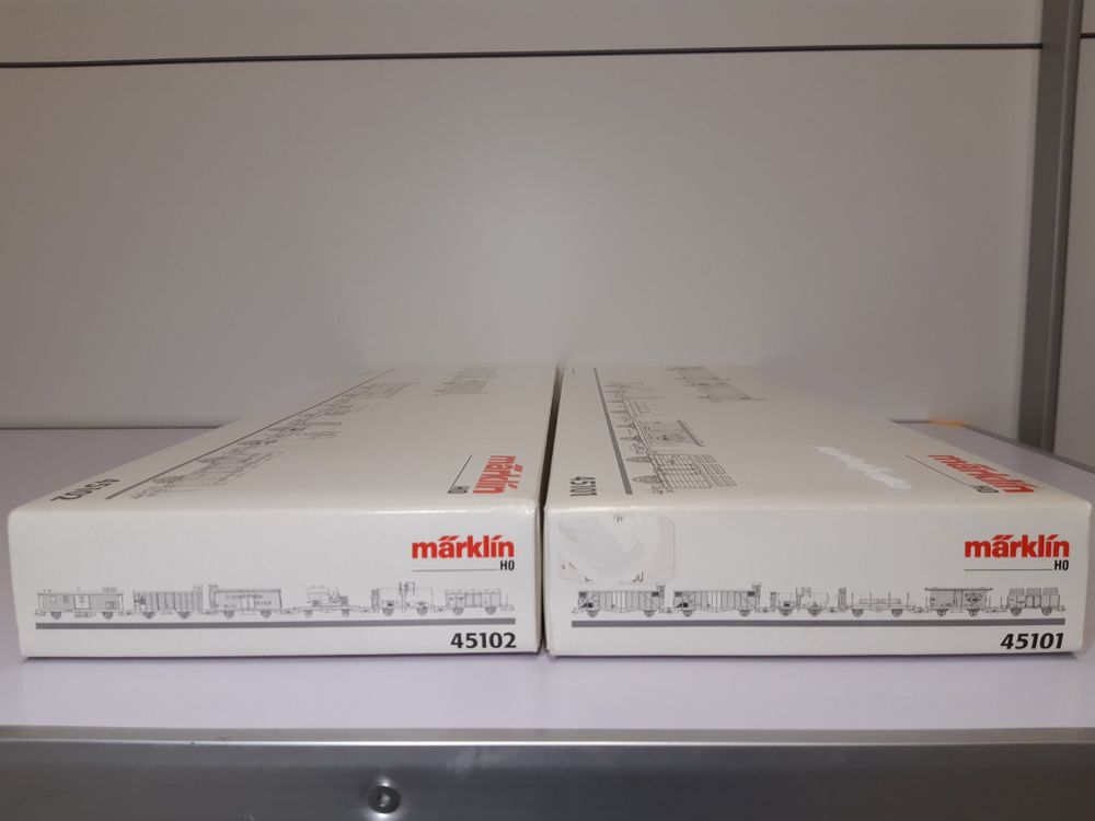 Märklin 45101 + 45102, 2 Güterwagen-Set (Gebraucht) in Lostorf für CHF ...